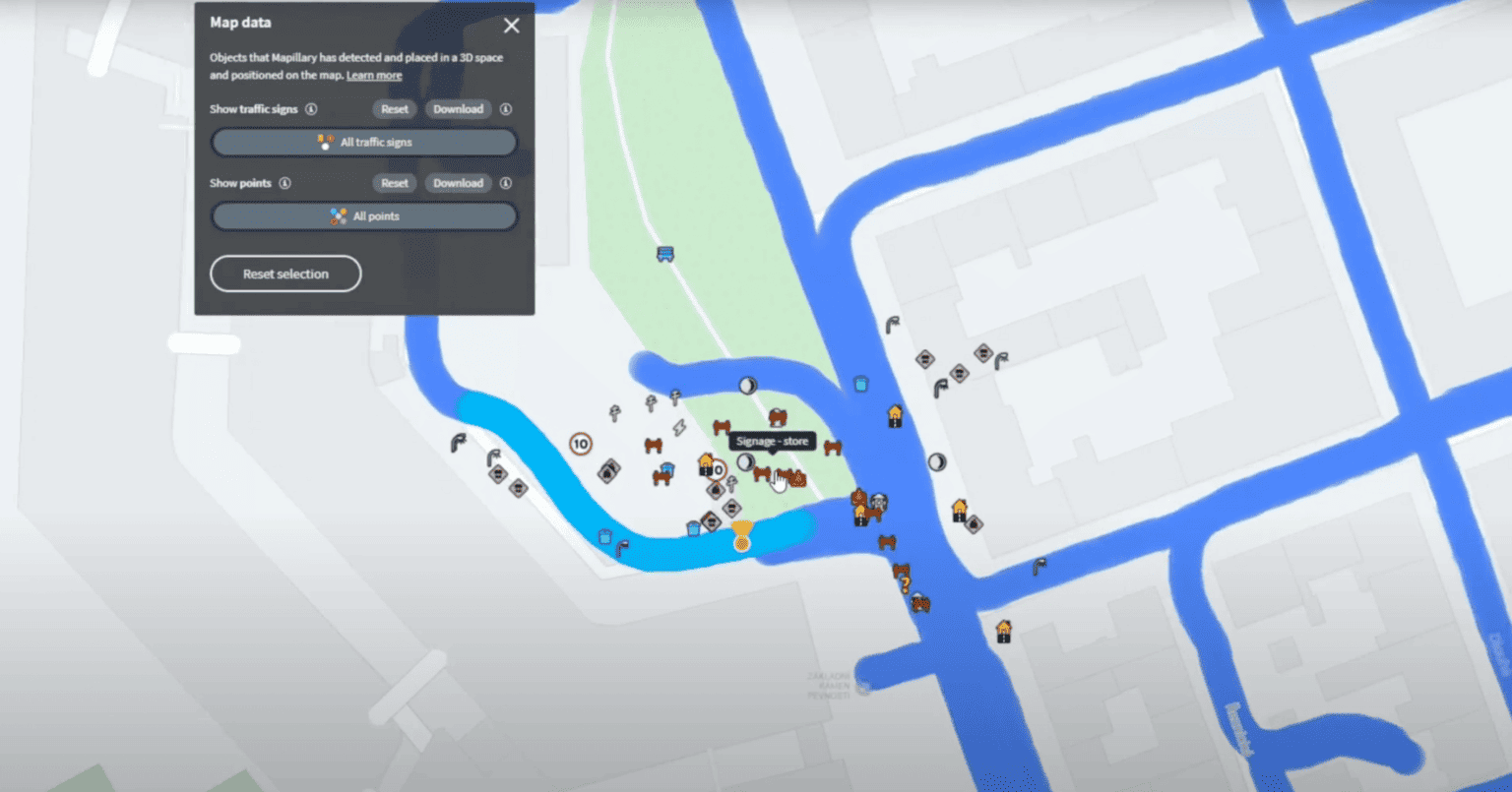 Free Object Detection of Street View Images | Mapillary & Mosaic