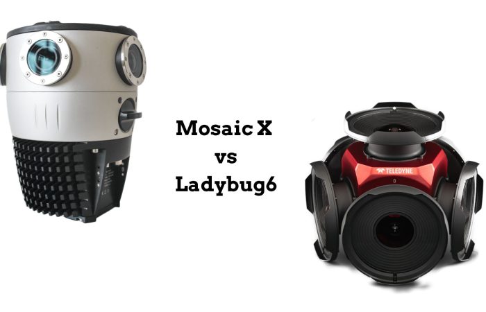 Mosaic X vs Ladybug6 - comparing 360° mobile mapping cameras